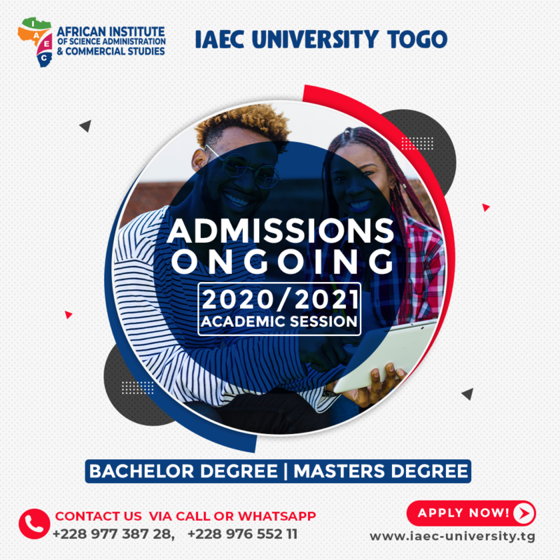 IAEC University - No 1 University in Togo